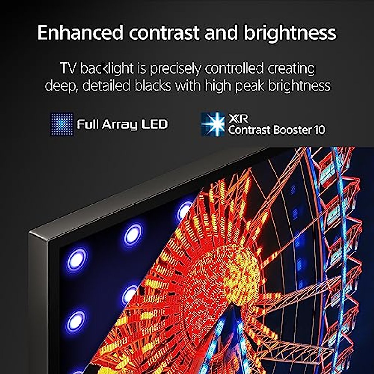 Sony XR55X90L 55 Inch 4K BRAVIA XR Full Array LED Smart Google TV with an Additional 1 Year Coverage (2023)(USED)