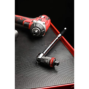 ARES 36004-3/8-Inch Drive Ratcheting Breaker Bar Adapter - Converts Breaker Bar or Sliding T-Handle into Ratchet - Reversible Ratcheting Mechanism with Anodized Switch Collar