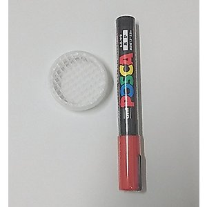 Posca Queen bee red color marking pen non-toxic pc5m & push in queen cage