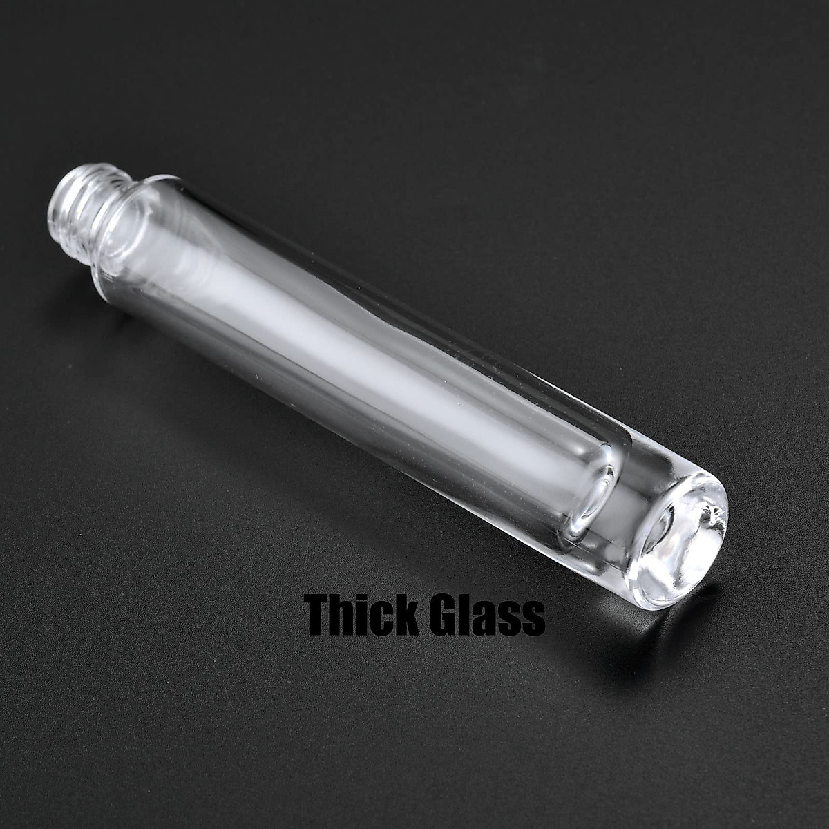 IRON BILL 10ml Glass Spray Bottle Perfume, Thick Glass Atomizer, Perfume Decanter Kit, Small Glass Travel Perfume Atomizer Bottle Refillable (8PCS, Gold)