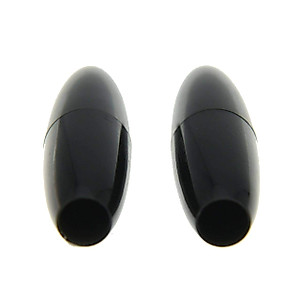 KAISH 2pcs Black 5mm ST Strat Guitar Tremolo Trem Arm Tip Whammy Bar Cap for Stratocaster