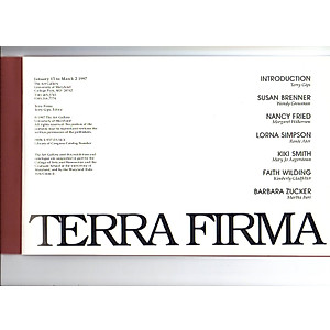 Terra firma: January 15 to March 2, 1997, the Art Gallery, University of Maryland, College Park, Md