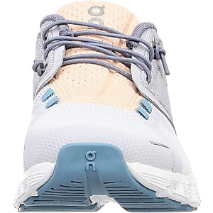 ON Women's Cloud 5 Push Sneakers, Glacier/Undyed White, 6.5