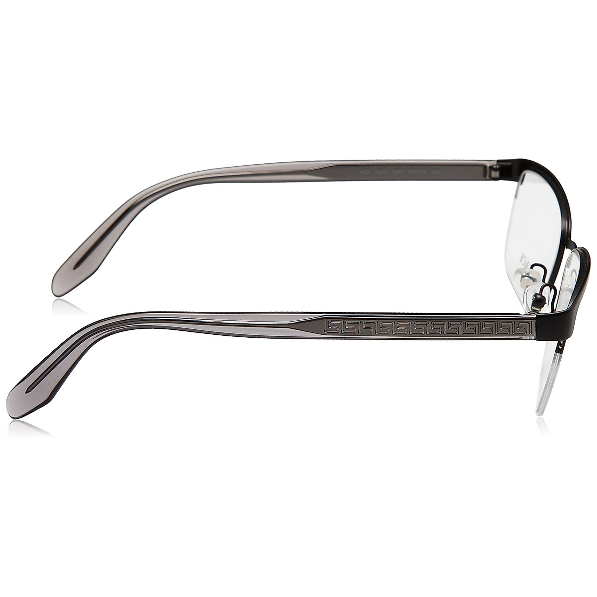 Versace VE1241 Eyeglass Frames 1261-54 - Matte Black VE1241-1261-54