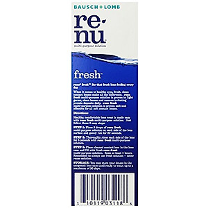 Bausch & Lomb ReNu Fresh Multi-Purpose Solution, 4 fl oz