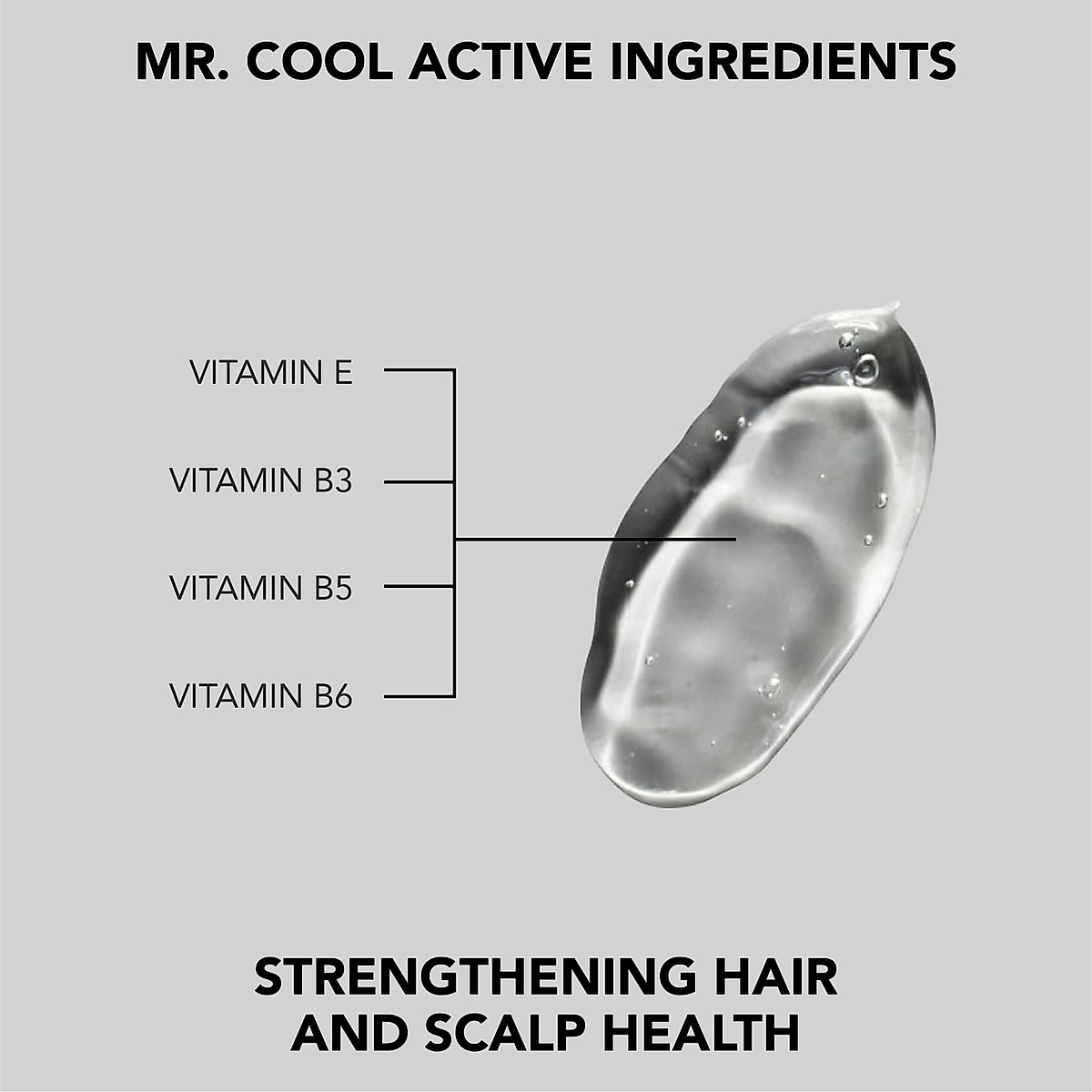 Hair Situation Mr. Cool Wet Look Hair Gel - Strong Hold, High Shine, Alcohol-Free, Clear Styling Formula, Anti-Humidity Frizz Control, Non-Flaking, Non-Greasy, Long-Lasting for All Hair Types 8 Fl Oz