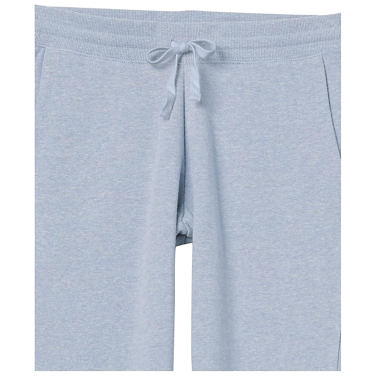 Amazon Essentials Women's French Terry Fleece Jogger Sweatpant (Available in Plus Size), Indigo Blue Heather, Medium