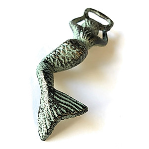 Mythical Mermaid Beer Bottle Opener – Unique Nautical Bar Decor – Best Friend Barware Gift – Stocking Stuffer