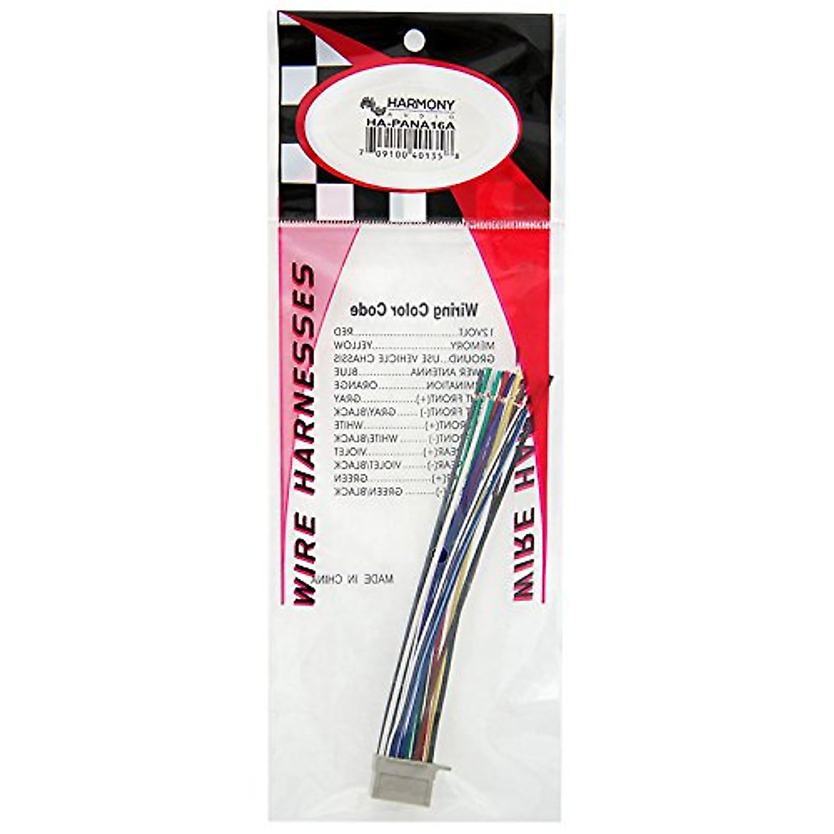 Compatible with Panasonic CQ-C1100U Aftermarket Stereo Radio Receiver Replacement Wire Harness