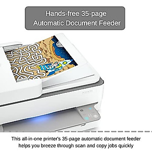 HP Wireless All in one Inkjet Printer Mobile Print, Scan & Copy Color Printer with 6 ft Cable for Home and Office use