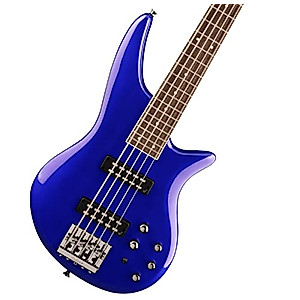 Jackson JS Series 5-String Spectra Bass JS3V, Indigo Blue, Laurel Fingerboard