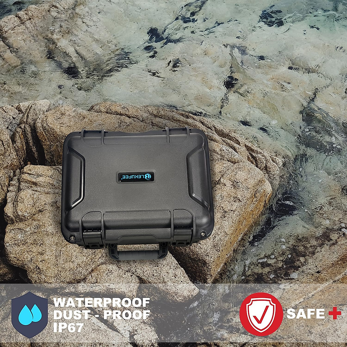 Lekufee Waterproof Carrying Case Compatible with DJI Mavic 3 Pro/DJI Mavic 3 Classic/DJI Mavic 3/Cine/Combo/DJI RC Pro/DJI RC/RC N1/Goggles 2/Integra/DJI Motion/RC Motion 2 and Accessories(Case Only)