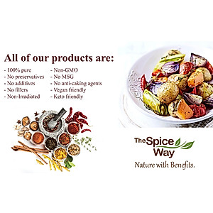 The Spice Way Red Pepper Premium Cayenne Ground - 8 oz - pure chile powder with 80,000 Heat Units