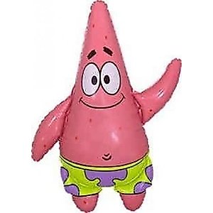 Character & Tv Balloons & Party Spongebob's Patrick Shaped Balloon 26" Foil Balloon