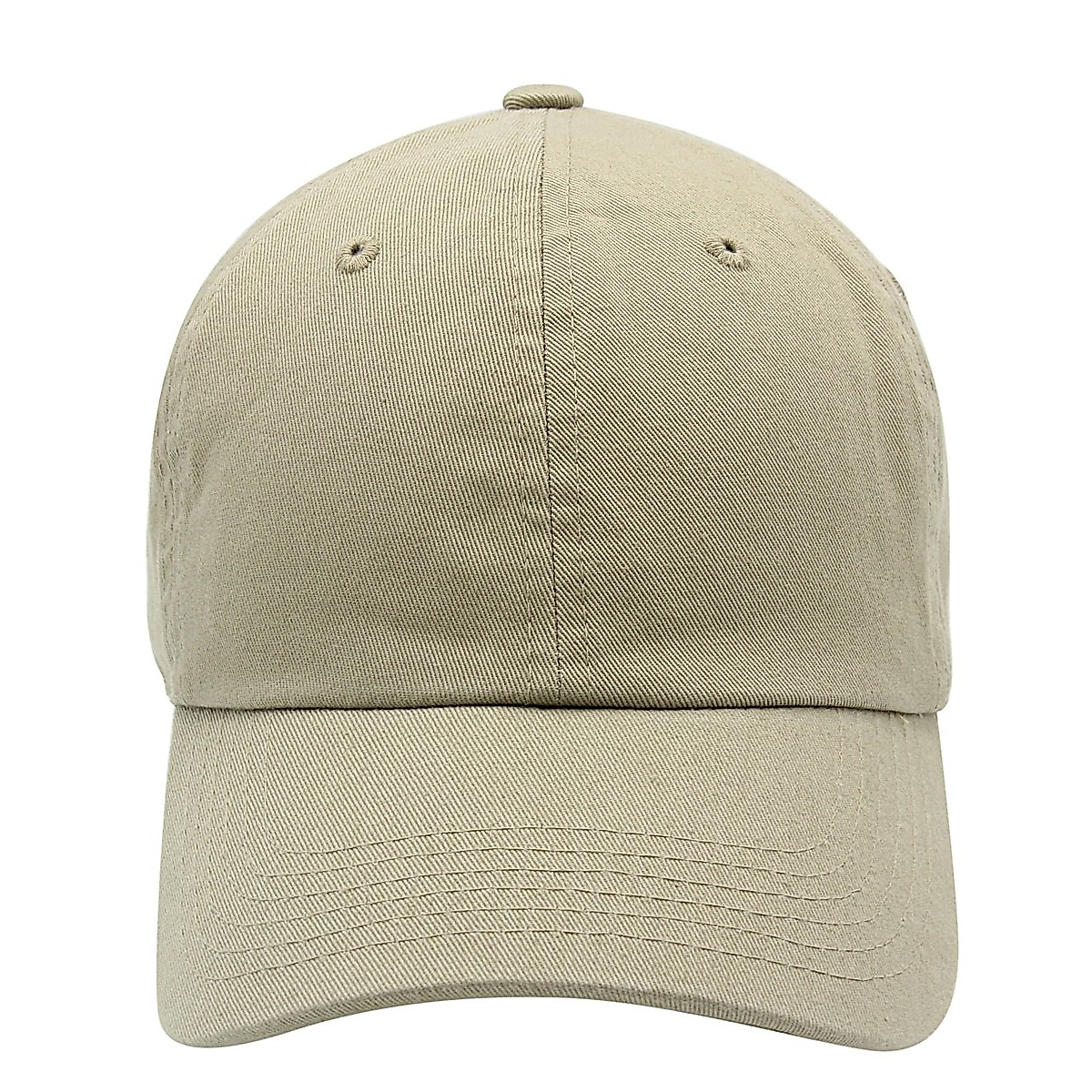 Baseball Cap for Men Women - Cotton Classic Dad Hat, KHK Khaki
