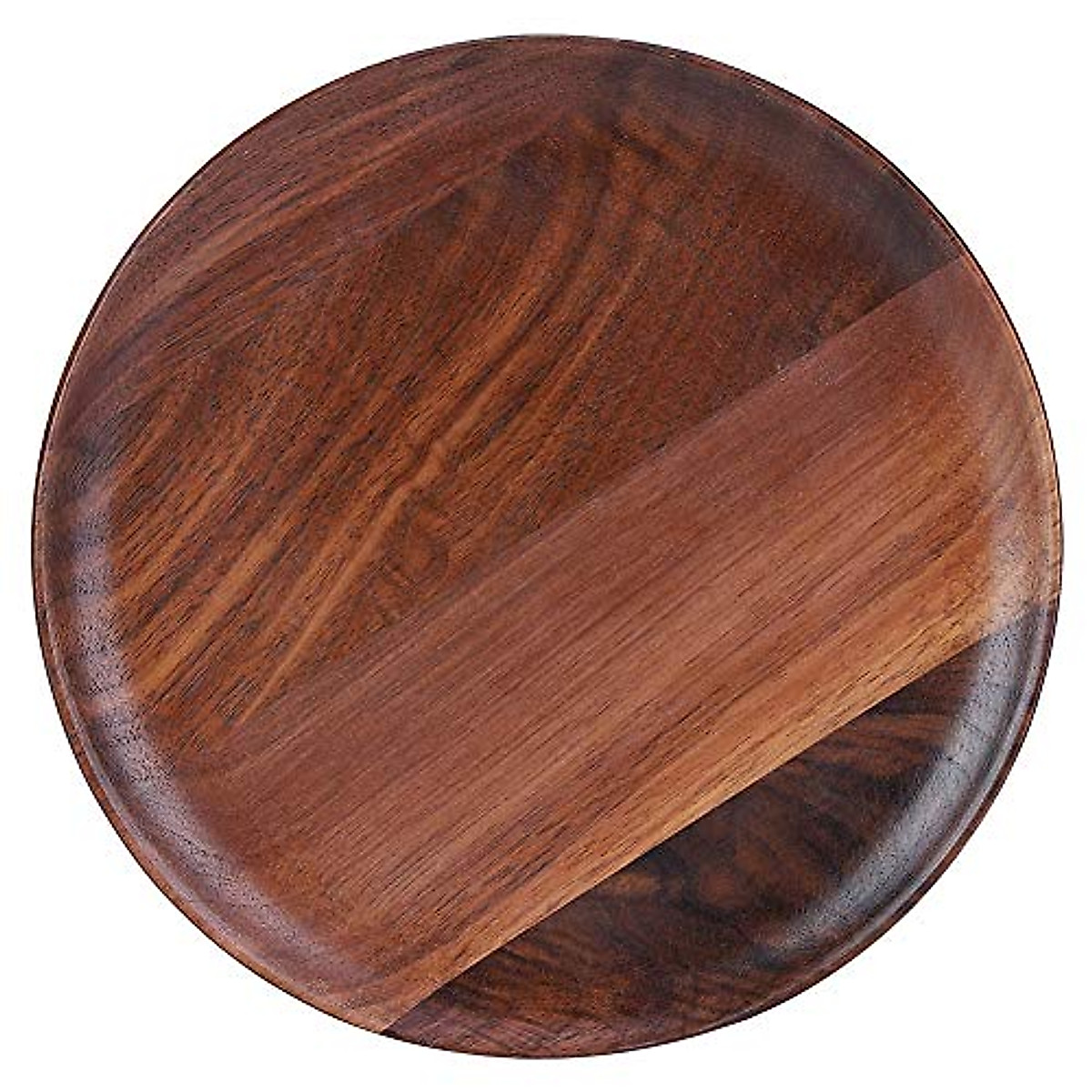 Serving Tray ,Household Wooden Food Fruit Tray Serving Dinner Plate Tableware Cutlery Kitchen Accessory Natural Wood Tray for Ottoman Tray, Food