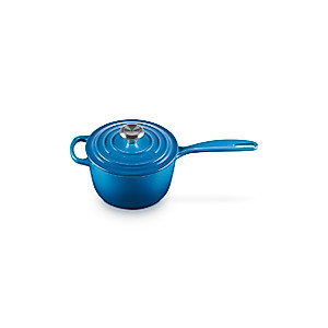Le Creuset Enameled Cast Iron Signature Saucepan, 1.75 qt., Marseille