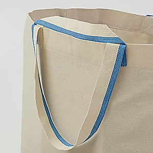 Ikea SPIKRAK Carrier Bag, Large, Cotton/Natural Luggage Bag, Storage Bag, Cotton Bag, Washable Bag