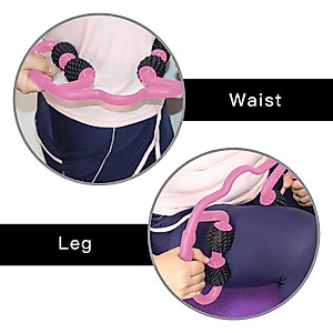 Muscle Roller, Trigger Point Muscle Roller for Calves, Leg, Arms, Tennis Elbow and Golfer Elbow, Foam Roller Deep Massage Tool for Relieve Muscle Soreness, Stiffness and Tight Muscles