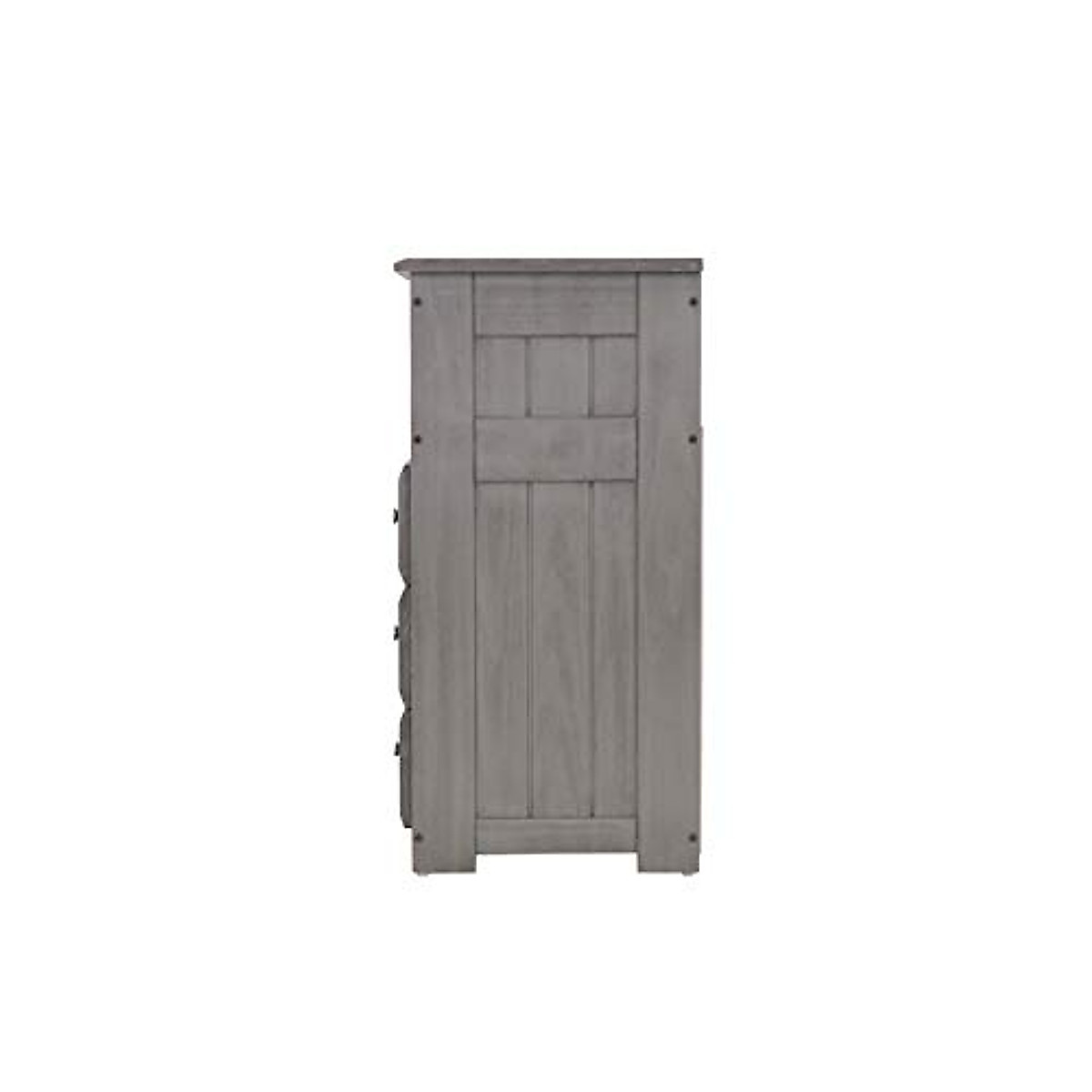 Discovery World Furniture Charcoal 6 Drawer Entertainment Dresser