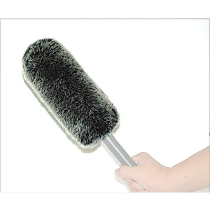 18cm Furry fur MIC Windshield Windscreen Compatible for Rode Ntg-3 ntg-2 ntg-1 Sony ECM-674 ECM-678 ECM 680s Audio-Technica AT897 Sennheiser MKH416/MKE600 Microphone