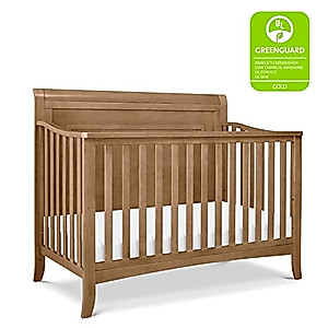DaVinci Anders 4-in-1 Convertible Crib in Hazelnut, Greenguard Gold Certified
