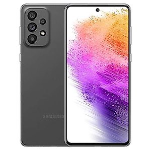 SAMSUNG Galaxy A73 5G Dual A736B 256GB 8GB RAM Factory Unlocked (GSM Only | No CDMA - not Compatible with Verizon/Sprint) – Awesome Grey