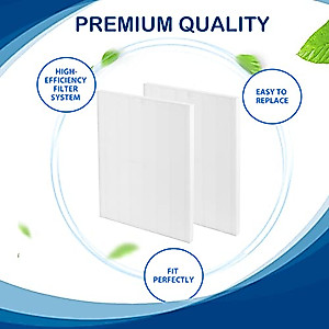 Fizerneer 115115 Size 21 Replacement Filter A Compatible with Winix C535 C909, Winix PlasmaWave 5300, 6300, 5300-2, 6300-2, P300 Plasma wave Air Purifier, True HEPA Filter Only 4 Pack