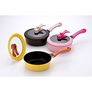 Wahei Freiz RHF-210 Frying Pan, Remi Hirano Picoremi Pan, Brown