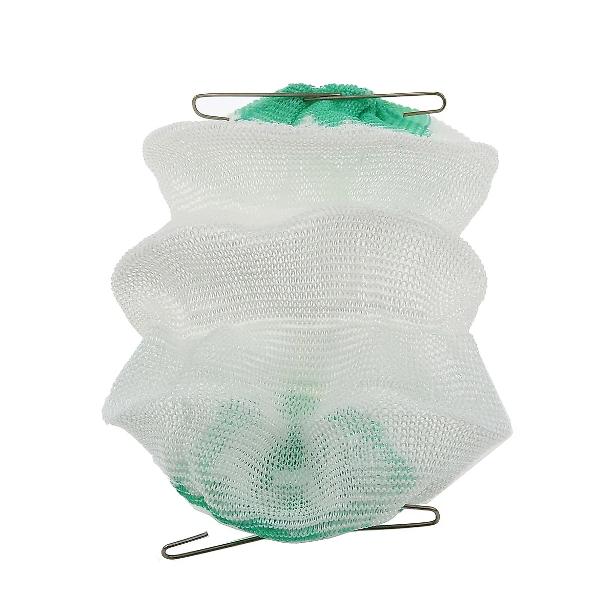 Meuey Lyot Gas Lamp Mantles 3 Layers Gas Lamp Mantles Propane Lantern Mantles and 2 Mounting Clips Gas Lamp Mantles Accordion-Shaped Mantles Lanterns-4PCS