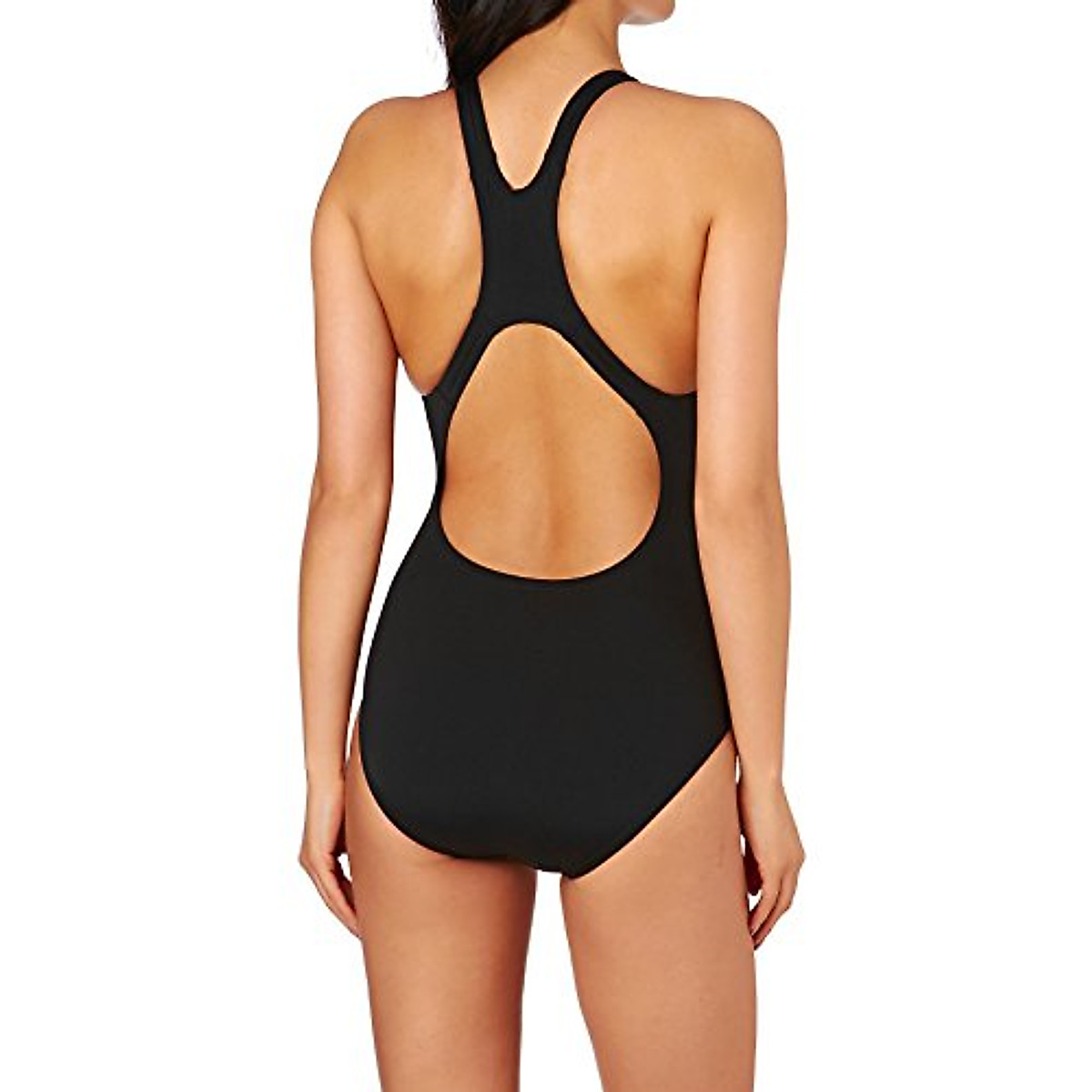 Speedo Women Essential Endurance+ Medalist Swimsuit, Black, 20 Uk (42 Eu)