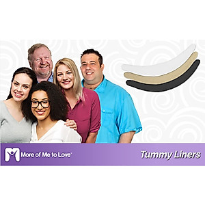Tummy Liners - 31" Inch Size XXL (Set of 3) 100% Cotton from More of Me to Love