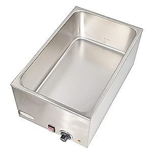 Hakka 20" x 12" Full Size Electric Countertop Food Warmer - 120V, 1200W