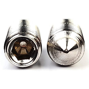 1/4"-20 Socket Set Screws Cone Point 304 Stainless Steel 1/4"-20 x 1/4" Qty 1000