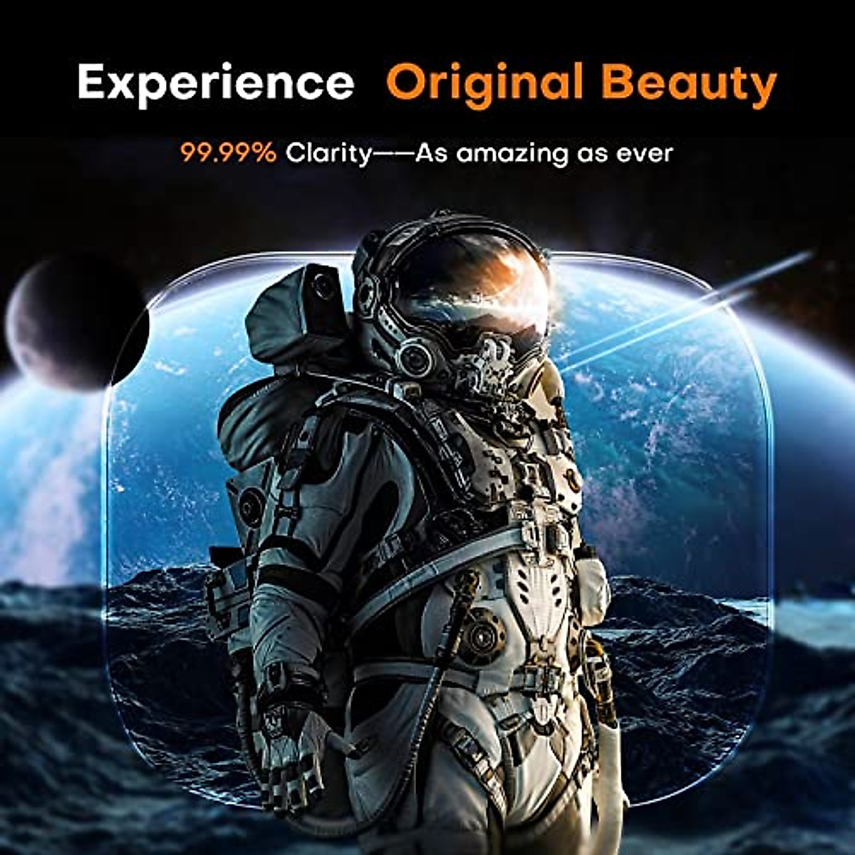 TOCOL 4 Pack for Apple Watch Ultra 2/1 Screen Protector 49mm, [10X Military-Grade Shockproof], Tempered Glass Screen Protector for iWatch Ultra 49mm, Anti-Scratch, High Definition, Ultra Thin, Clear