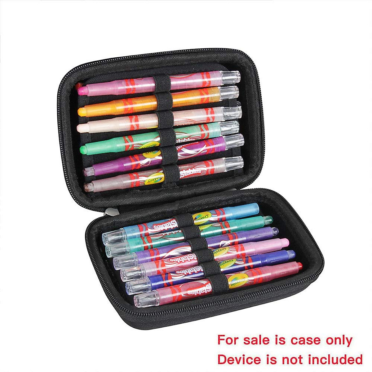 Hermitshell Hard Travel Case for Crayola Mini Twistables Crayons 24 Classic Colors Non-Toxic Art Tools for Kids