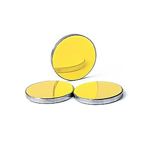 American Photonics Silicon Si Mirror Co2 Laser 3pc Set - 99.7% Reflective Coating for 40W 100w 200W (25mm)