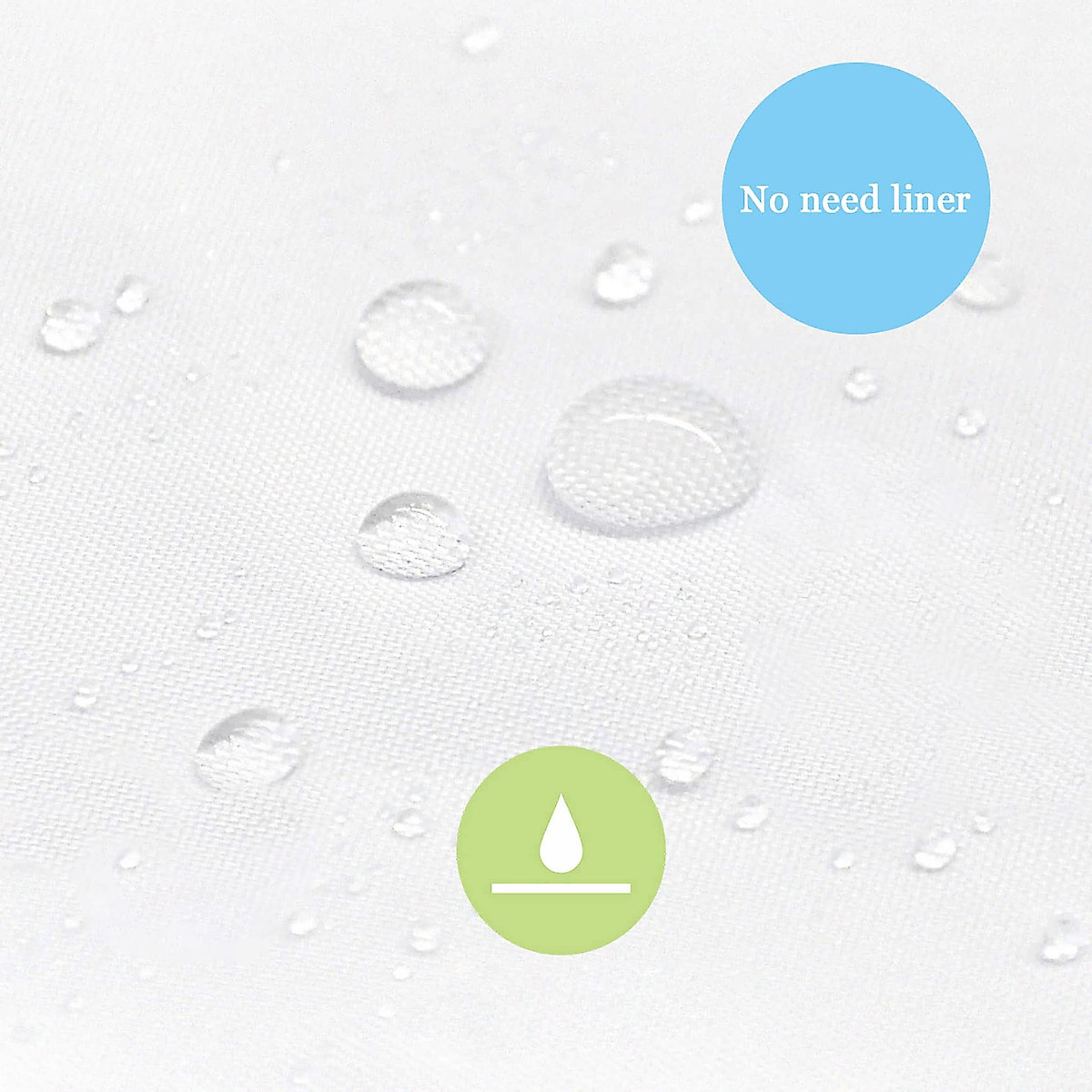 MEUNEAR Christmas Winter Shower Curtain Set Pink Flamingo and Christmas Tree on Snowfield Shower Curtain for Bathroom, Pine Tree Covered with Snow Shower Curtain with Hooks, 72L X 60W inches