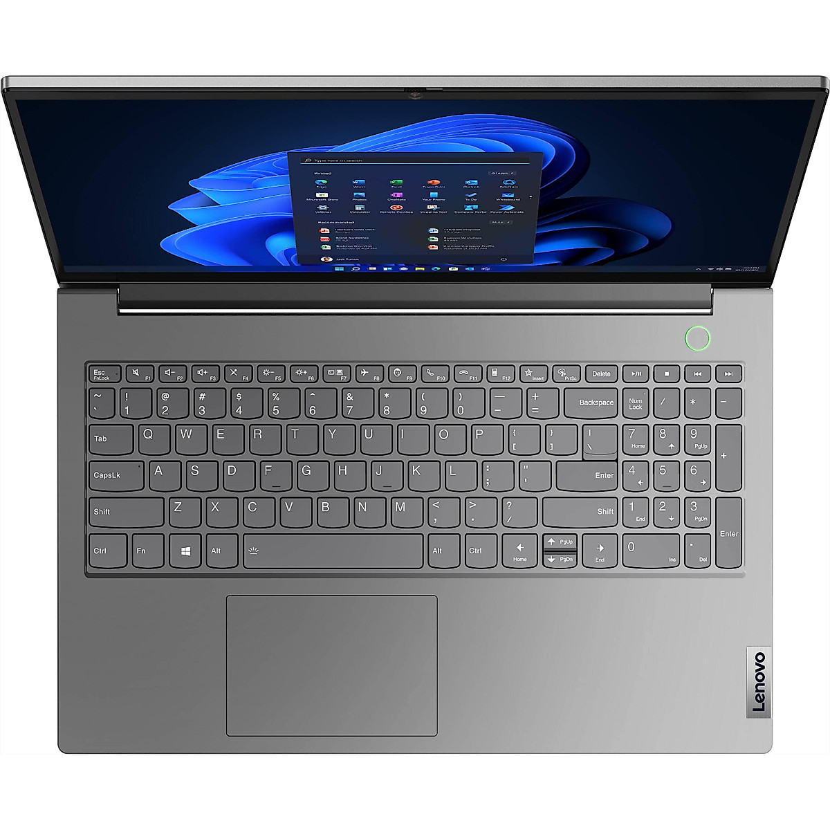 Lenovo ThinkBook 15 Gen 4 Business Laptop (15.6" IPS FHD Touchscreen, Intel 10-Core i7-1255U, 40GB RAM, 1TB SSD), FHD Webcam, Narrow Bezel, Backlit, Fingerprint, Thunderbolt 4, Win 11 Pro, Grey