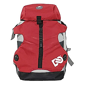 Tongina Roller Backpack, Ice Skating Shoes Boots Storage Carry, Multifunction Waterproof Backpack for Kids and Adults , B