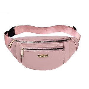 Fanny Pack Waist Pack for Women, Waterproof Waist Bag with Adjustable Strap for Travel Sports Running