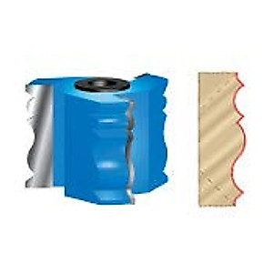 Amana Tool - 962 Carbide Tipped 3-Wing Crown Molding 3/16 Radius x 45 Deg x 2-3/4 Dia x 2-