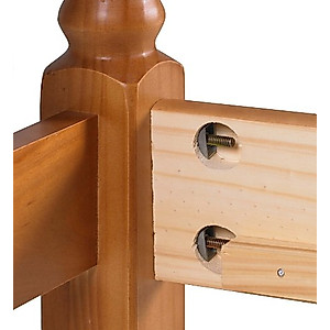 100 mm Bolts and Half-Moon/Crescent/Lunar Nuts B100 by Palace Imports, Pack of 4. 1/4 Inch Thread. Best for Made in Brazil Beds/Bunk Beds with 2.5 Inch Posts.