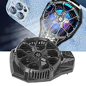 ENZZ Phone Cooler, Universal Gaming Phone Heat Sink (Matte Black)