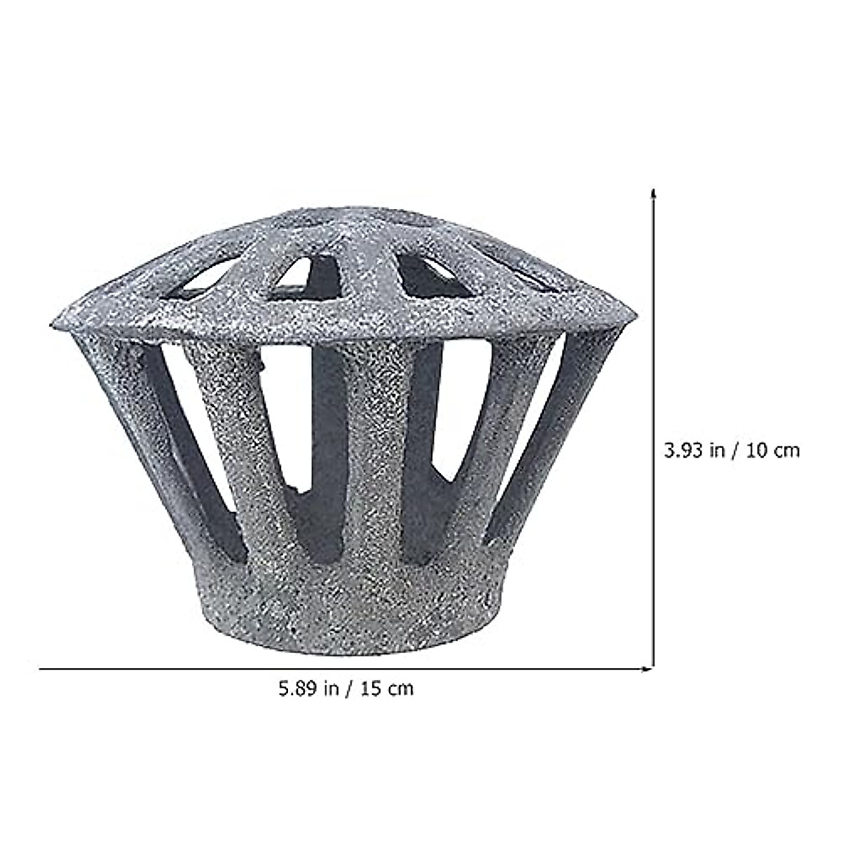 Cabilock Gutter Guard Iron Filter Strainer Gutter Downspout Protectors Gutter Leaf Guards for Stops Leaves and Other Debris Gutter Cleaning Tool