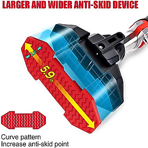 LADER Pull Up Bar for Doorway, Chin Up Bar Upper Body Workout No Screw Installation for Home Gym Exercise Fitness with Level Meter and Adjustable Width, up to 440lbs (Black)