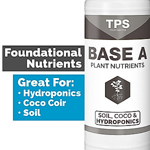 TPS Base A+B Two Part Set Complete Plant Growing Nutrient Formula for All Plants, for Both Soil and Hydro, Quart Set (2 x 32 oz)