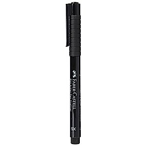 Faber-Castell PITT Artist Pen Superfine Fineliner Tip - Black (199) 0.1mm
