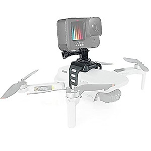 vgsion Camera Drone Mount for Mavic 3, Air 2, Air 2S, Mavic Pro, Mavic 2, 2 Zoom, Fimi X8 SE, Autel EVO 2 Compatible with GoPro Hero 11, Insta360 One X3, One RS, One X2, Go 2