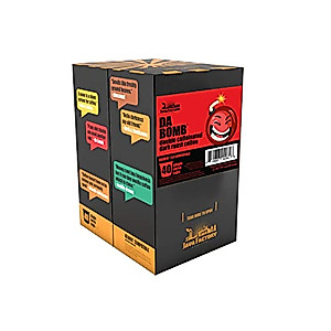 Java Factory High Caffeine Coffee Pods, Da Bomb Dark Roast, 40 Count - Compatible with K Cup Brewers 2.0, Extra Caffeine for a Strong Start to Your Day